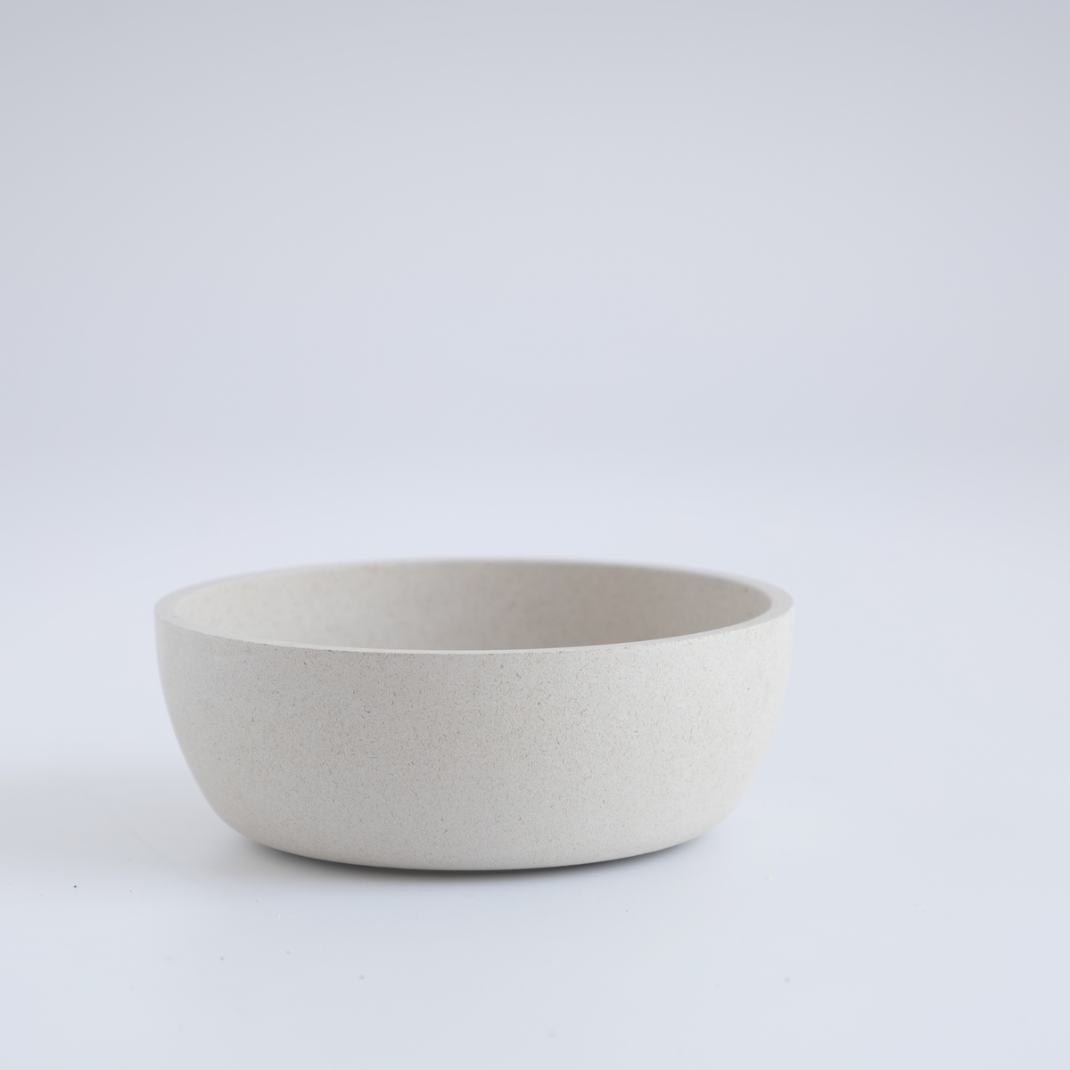 Loopy Products Medium 33 Oz/ 4 Cup Bamboo Nala Pet Bowl Color Seashell